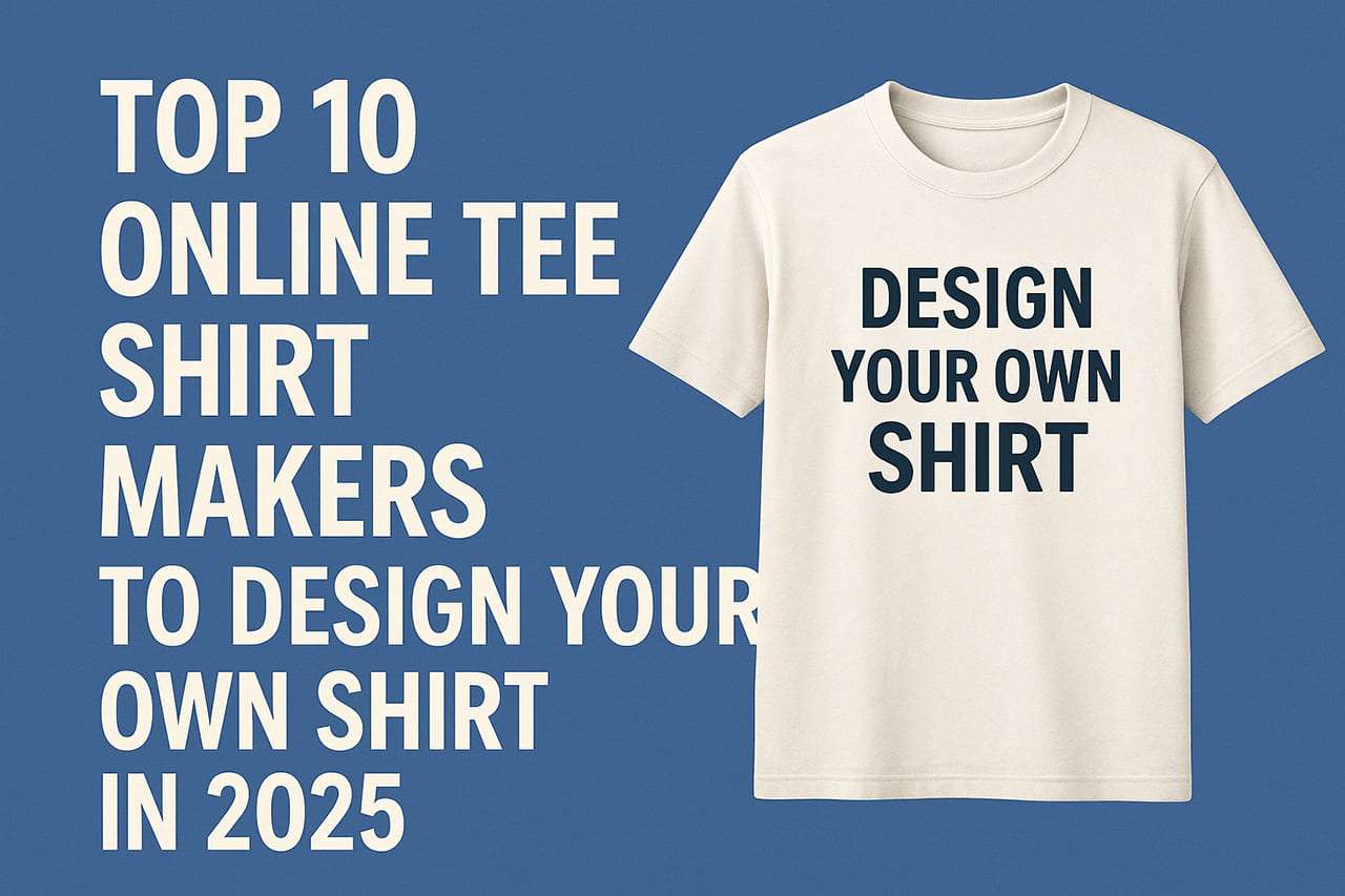 Top 10 Online Tee Shirt Makers to Design Your Own Shirt in 2025